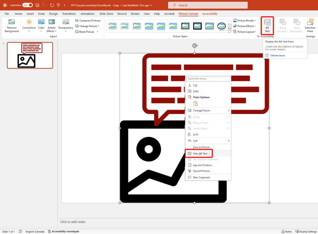 Missing Alt Text – Digital Accessibility On-demand
