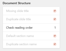 Check Reading Order – Digital Accessibility On-demand