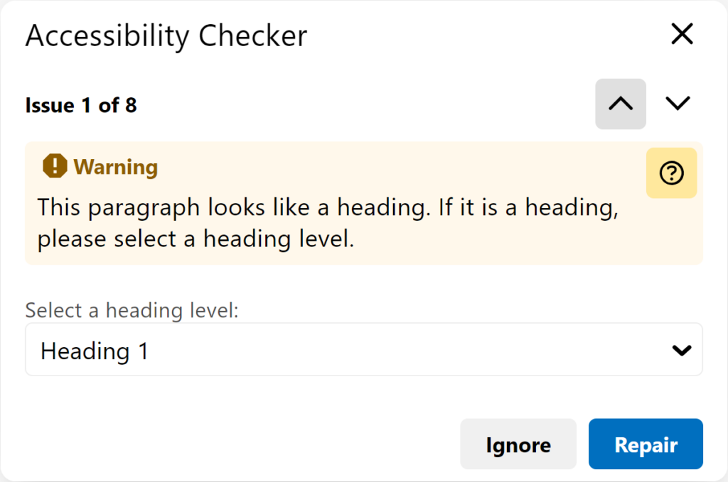 Accessible Headings – Digital Accessibility On-demand
