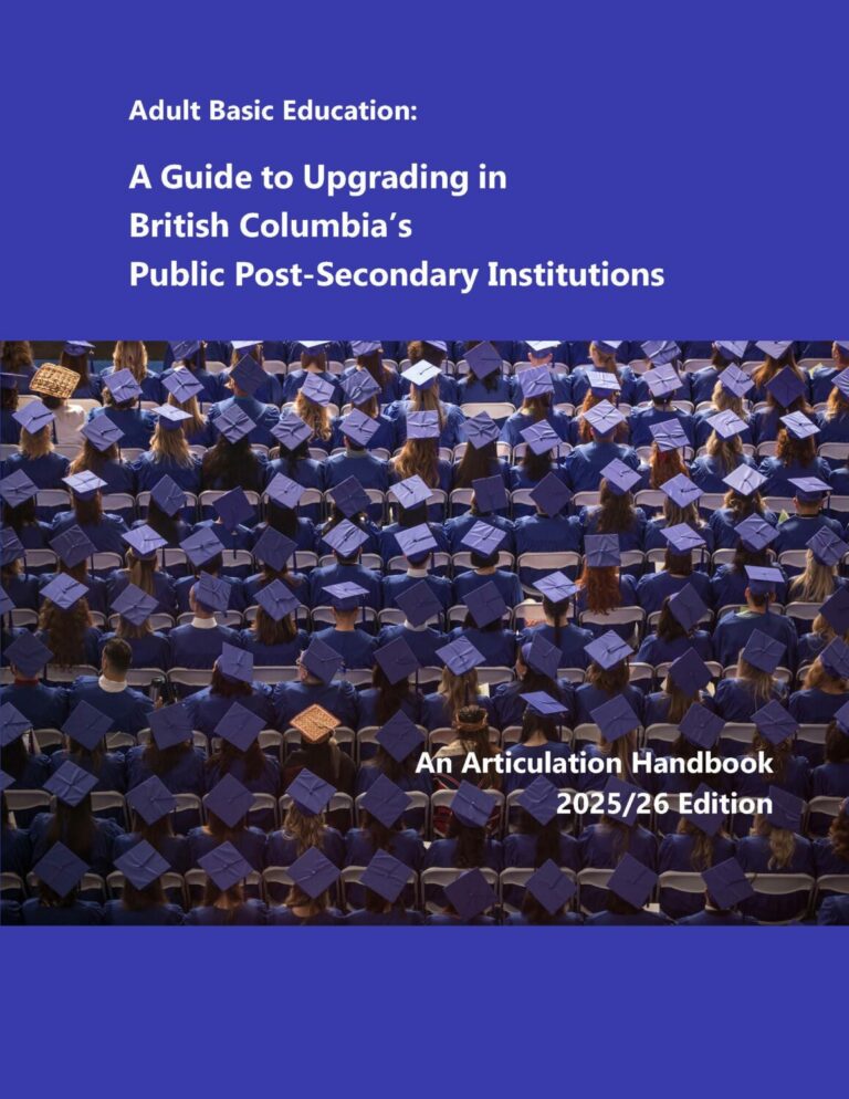 A Guide to Upgrading in British Columbia’s Public Post-Secondary ...