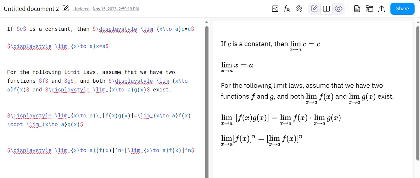 Math Conversion Tools – Accessibility Handbook for Teaching and Learning