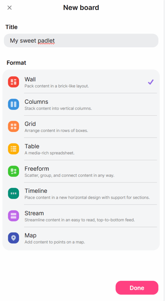 Padlet – Accessibility Handbook for Teaching and Learning