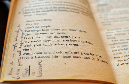 Annotating and Taking Notes – Advanced English