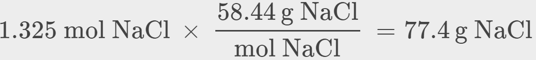 3.3 Molarity – Chemistry 2e