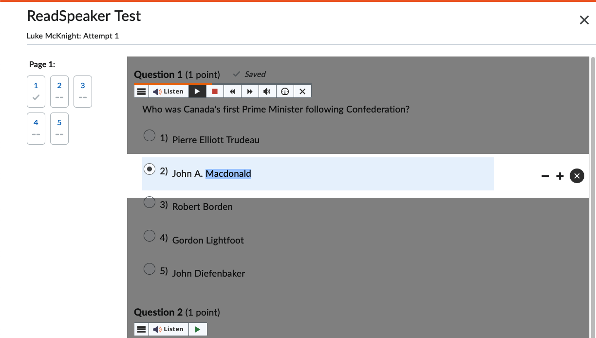 Text to Speech Tools – Assistive Technology User Guides