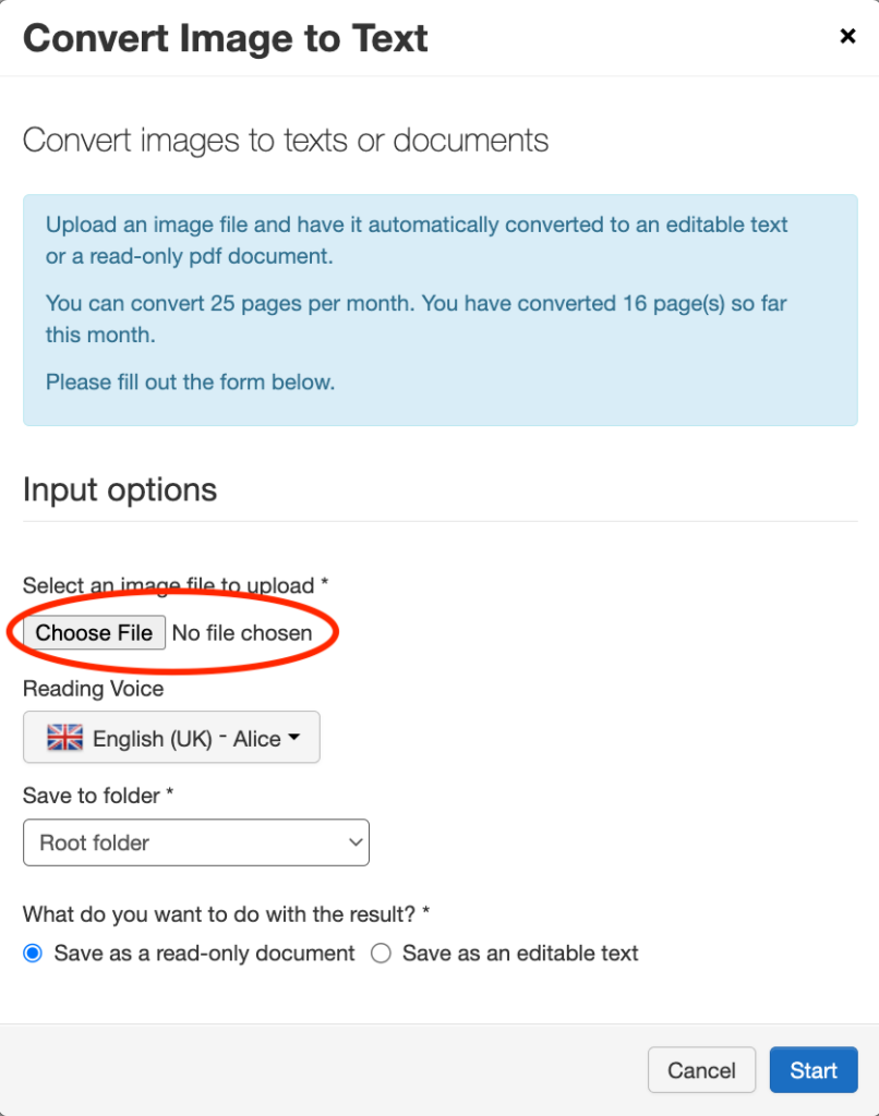 Optical Character Recognition – Assistive Technology User Guides