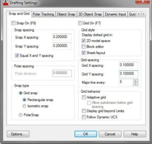 Module 28: Grids and Snap – Introduction to Drafting and AutoCAD 2D