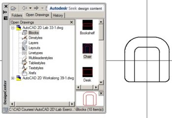 Module 39: DesignCenter® – Introduction to Drafting and AutoCAD 2D