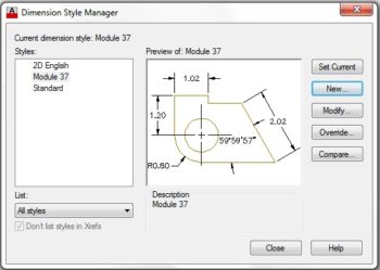 Module 37: Dimensioning- Part 1 – Introduction to Drafting and AutoCAD 2D