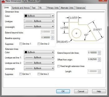 Module 37: Dimensioning- Part 1 – Introduction to Drafting and AutoCAD 2D