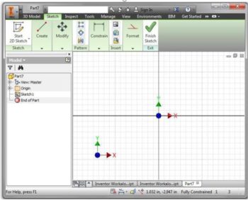 Module 4 Sketching Lines – Introduction to Drafting and Autodesk Inventor