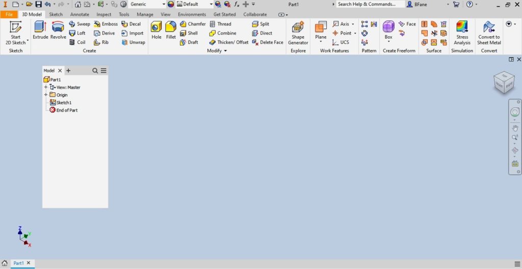 Module 2 Inventor’s User Interface – Introduction to Drafting and ...