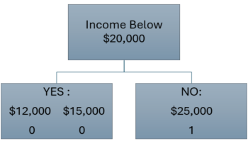 Decision Trees and split points – Business Analytics