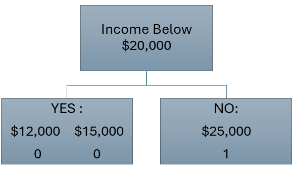 Decision Trees and split points – Business Analytics