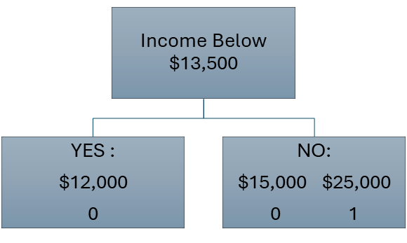 Decision Trees and split points – Business Analytics