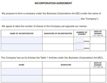 Business Structures – Foundations of Canadian Business Law