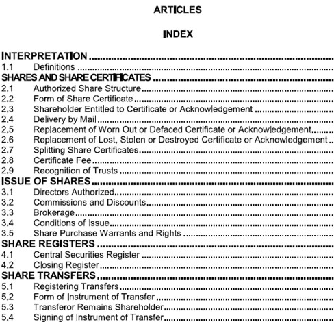 Business Structures – Foundations of Canadian Business Law