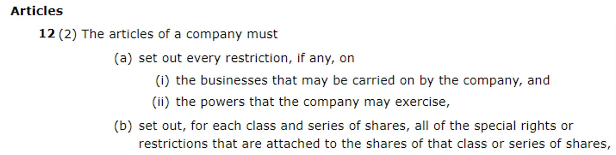 Business Structures – Foundations of Canadian Business Law