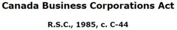 Business Structures – Foundations of Canadian Business Law