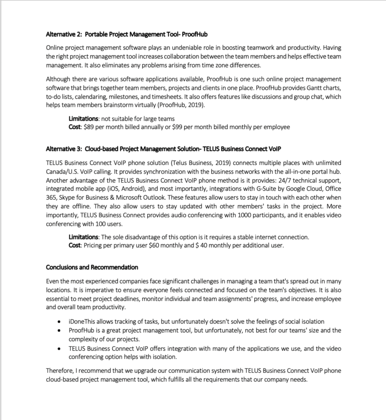 Chapter 12: Report Writing Situations – Fundamentals of Business ...