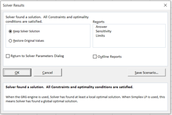 Appendix: Excel Solver Guide – Foundations of Chemical and Biological ...