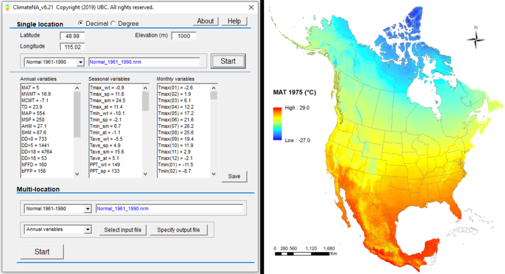 Topic 3.1. Introduction to ClimateNA and ClimateAP – Climatic & Ecological Modelling for ...