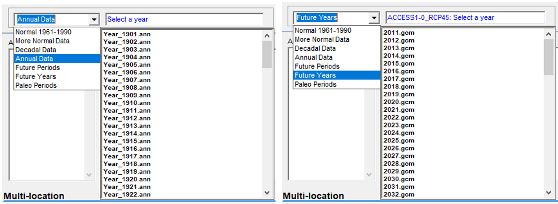 Topic 32 Using Climatenaap To Generate Point And Spatial Climate Data Climatic And Ecological