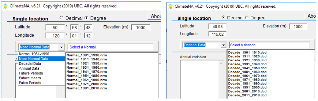 Topic 32 Using Climatenaap To Generate Point And Spatial Climate Data Climatic And Ecological