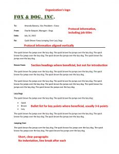 Professional Memos – Professional Writing Today