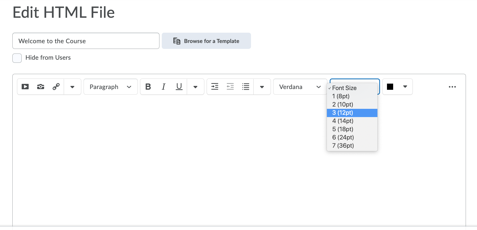 Font Size – Designing for All