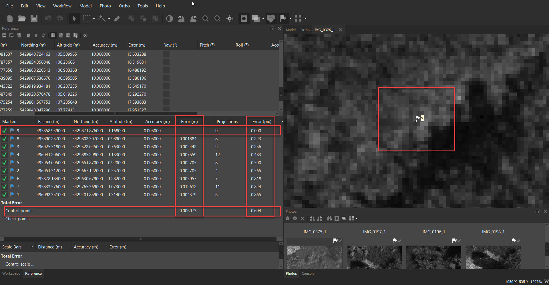 Chapter 1.3 – Ground Control Points – Processing Multi-spectral Imagery with Agisoft MetaShape Pro
