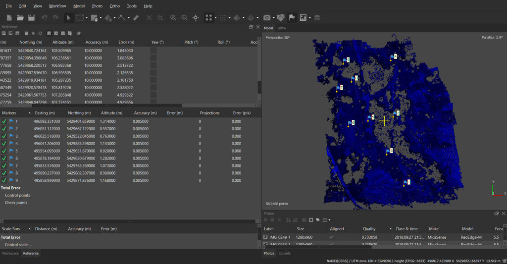 Chapter 1.3 – Ground Control Points – Processing Multi-spectral Imagery ...