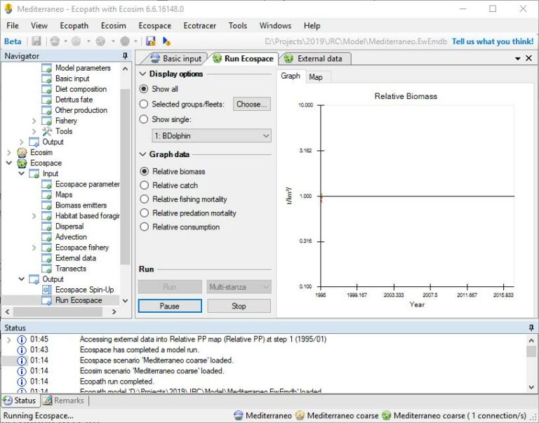 Spatial‐Temporal Data Framework – User Guide for Ecopath with Ecosim (EwE)