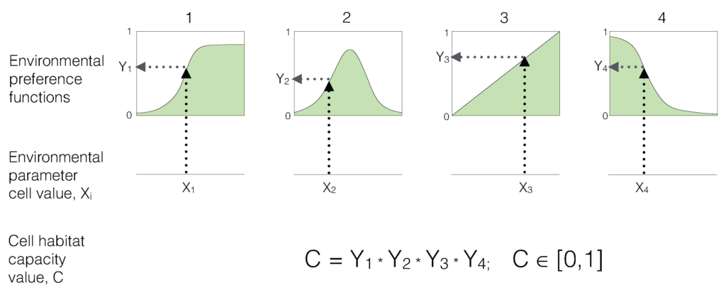 Habitat capacity – Ecosystem Modelling with EwE