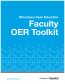 Faculty OER Toolkit – Open Textbook
