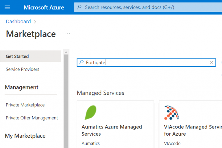 10.2 Deploy FortiGate in Azure – FortiGate Firewall