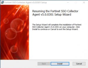5.2 FSSO – FortiGate Firewall