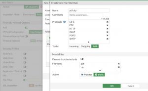 7.3 VLAN and Security Profile – FortiGate Firewall