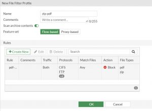 7.3 VLAN and Security Profile – FortiGate Firewall