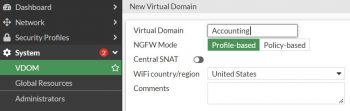 8.2 Inter-VDOM Routing – FortiGate Firewall