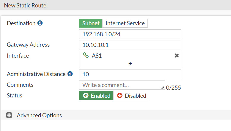 8.2 Inter-VDOM Routing – FortiGate Firewall