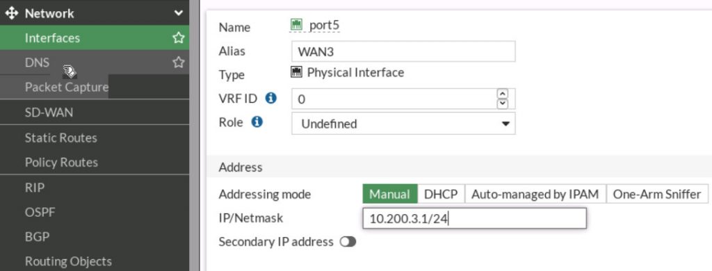 9.1 SD-WAN – FortiGate Firewall