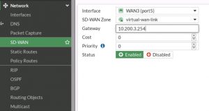 9.1 SD-WAN – FortiGate Firewall