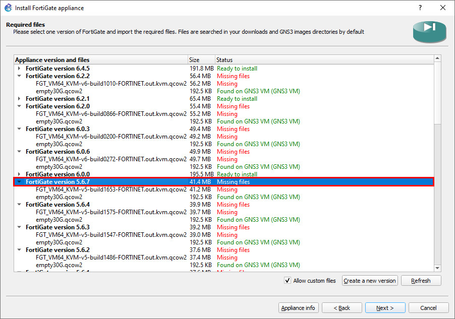 Appendix: GNS3 Basics – FortiGate Firewall