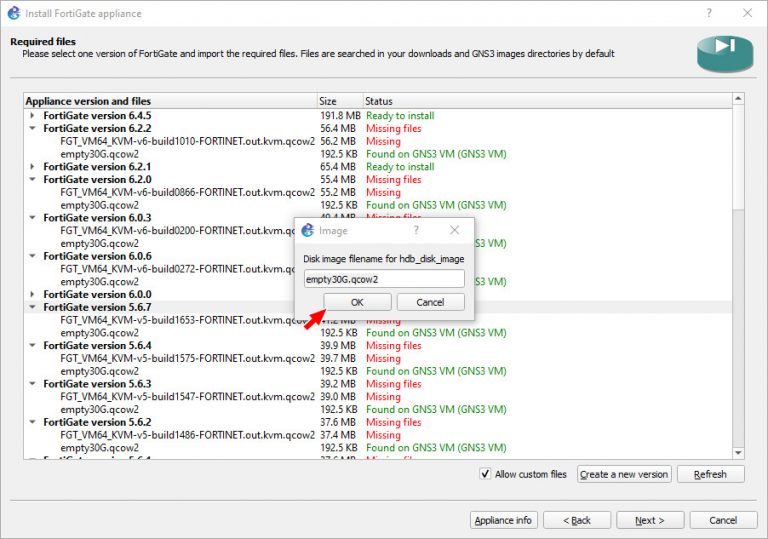 Appendix: GNS3 Basics – FortiGate Firewall