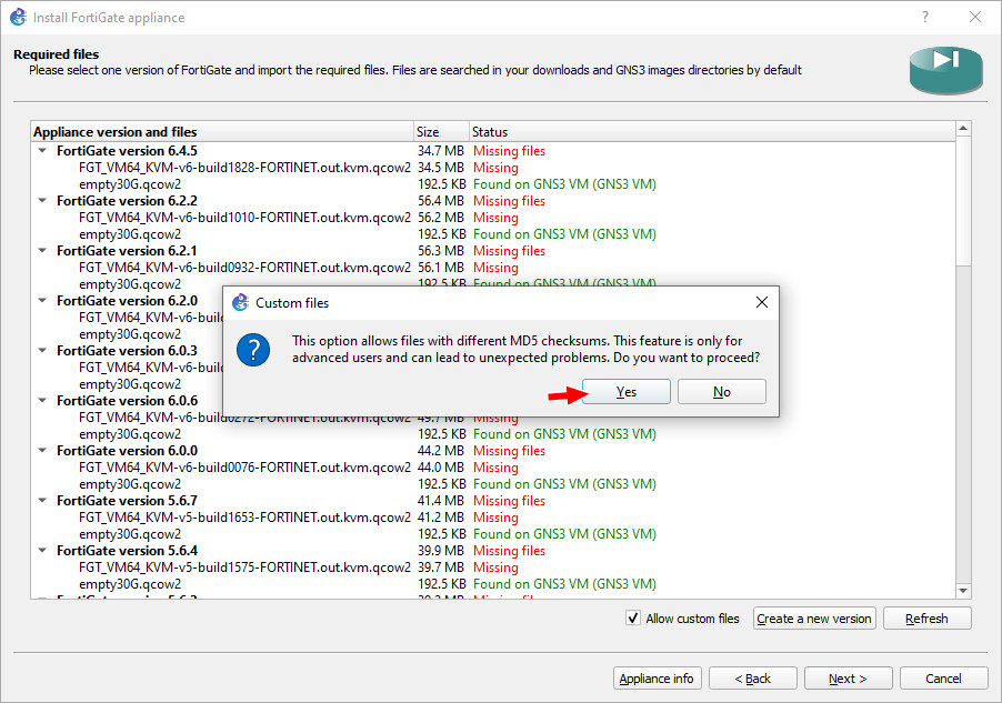 Appendix: GNS3 Basics – FortiGate Firewall