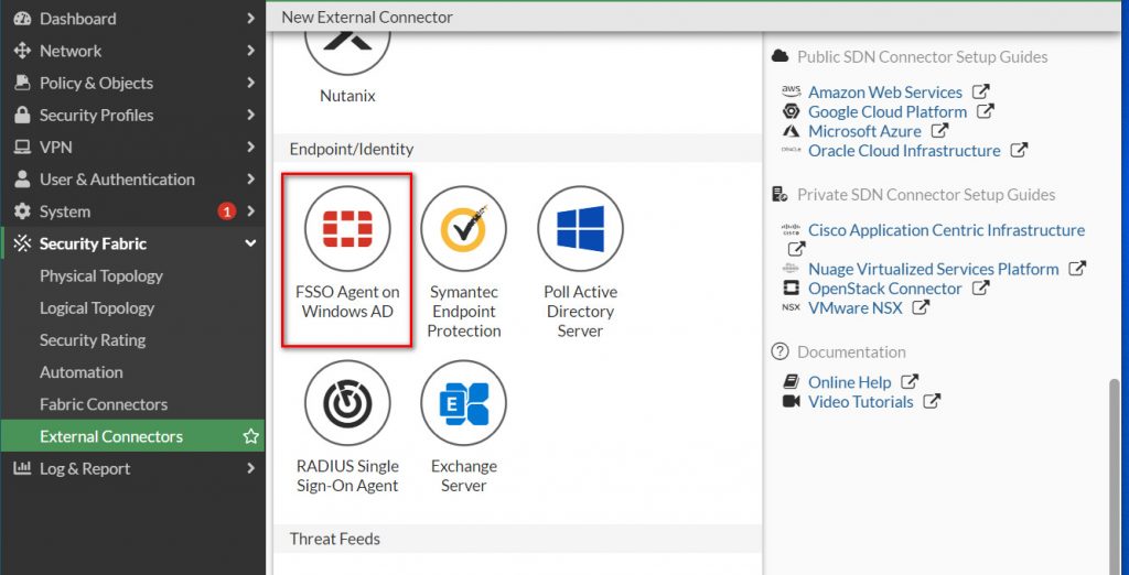 5.2 FSSO – FortiGate Firewall