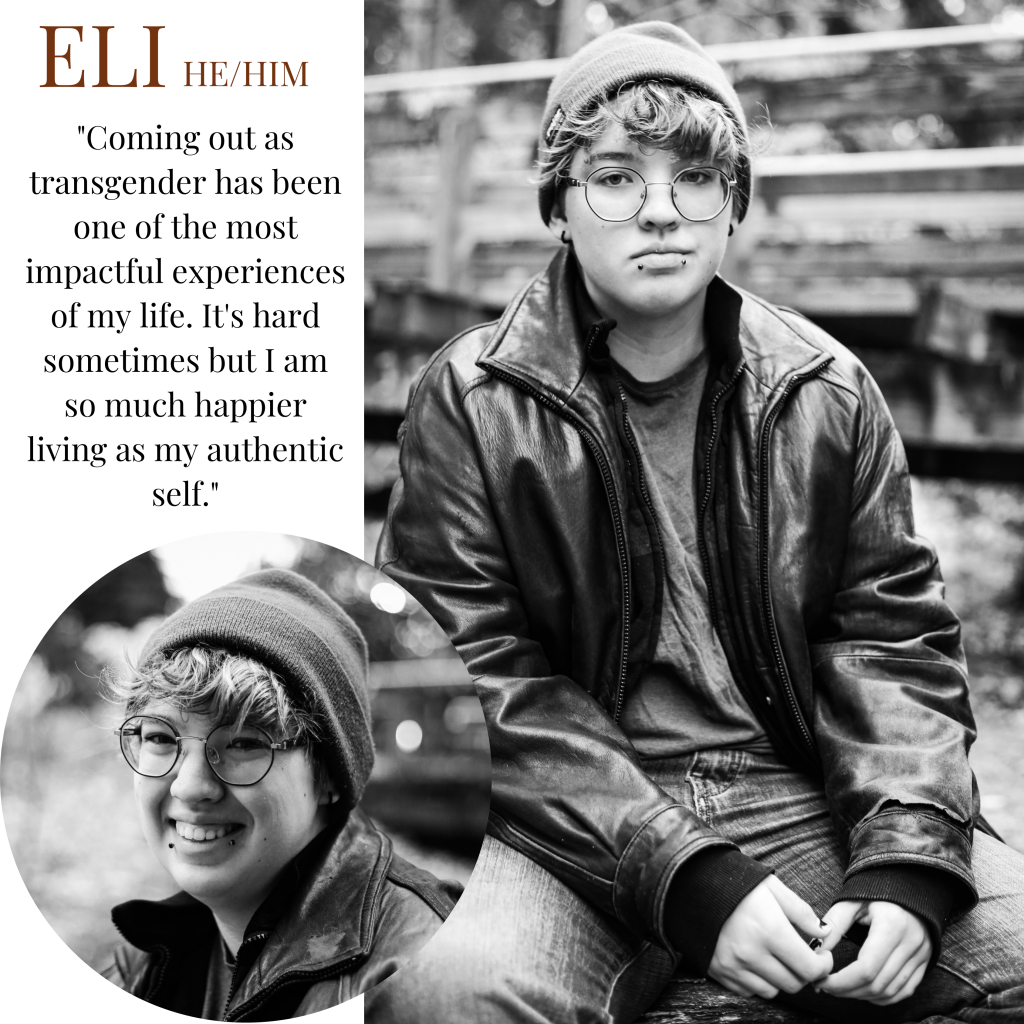 ELI HE/HIM – Gender: Reflections and Intersections