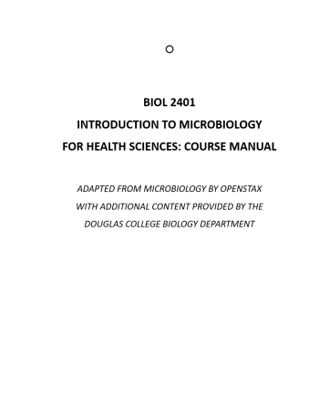 Introduction to Microbiology for Health Sciences – Simple Book Publishing