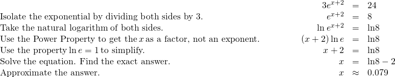 Solve Exponential and Logarithmic Equations – Intermediate Algebra but ...